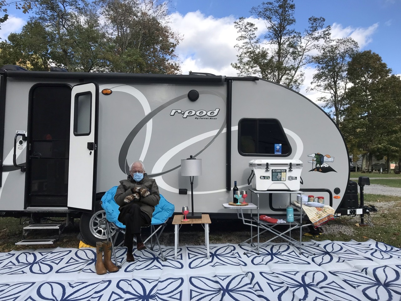 Day 313: Camping with a Crusty Curmudgeon - Marshmallow Ranch